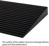 China 5-7 Days Fast Shipping Versatile Rubber Ramp for Thresholds Doorways and Bathrooms for sale