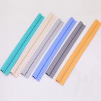 China Raul Color Card's Cutting PVC Plastic Corner Edging Decorative Tile Strip Customizable for sale