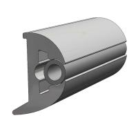 China P Shape Boat Dock Edge Fender Bumpers with IATF Certificate Durable PVC EPDM Material for sale