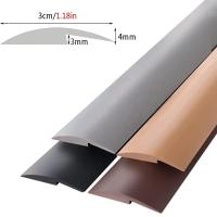 China Flooring Accessories PVC Floor Transition Strips for Durable Rubber Carpet Protection for sale