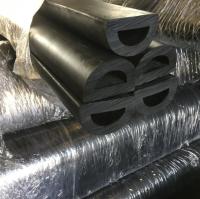 China Customized D Type Rubber Fender Marine PVC Piling Bumper for Breakwater Construction for sale