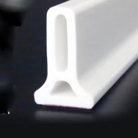 China Water Stopper Silicone Seal Strip Foldable Shower Threshold Dam for Kitchen and Bathroom Barrier for sale