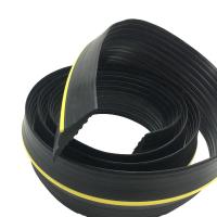 China Garage Door Dual Conductive Round Rubber Bottom Bumper Seal Strip Many Sizes in Catalog for sale