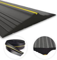 China Garage Door Dual Conductive Round Rubber Bottom Bumper Seal Strip Many Sizes in Catalog for sale