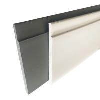 China Flexible Skirting Baseboard with Bendable Design Payment Term 30% Deposit 70% Balance for sale