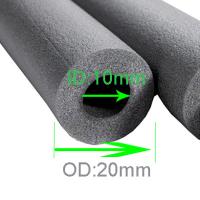 China Rubber Pipe Insulation Lagging Foam 2M Self Sealing 15mm 22mm 35mm 42mm Customized for sale
