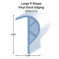 China Marine Dock Bumper P Type Dock Bumpers Rubrails for Eco-friendly Dock Protection for sale