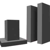 China 10mm 50mm Thickness Customized Industrial Rubber Plate Rubber Shock Absorber Block Sheet for sale