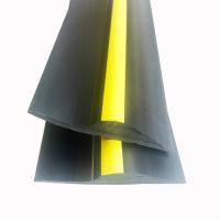 China Professional Cutting Garage Door Threshold Ramp Rubber Bottom Weather Seal Strip for sale