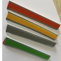 China Fireproof Anti Slip Vinyl Adhesive Stair Nosing Tread with Waterproof Rubber Trim for sale