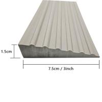 China Outdoor Doorway Threshold Ramps Non-Slip Solid Rubber Portable Sill Scooter Ramp for sale