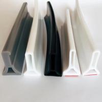 China Cutting Bathroom Silicone Water Dam Barrier Water Stopper EPDM PVC TPV TPE Sealing Strip for sale
