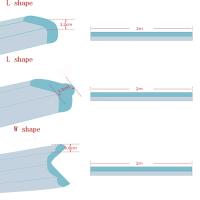 China Silicone NBR Round L Shape Corner Guard for Baby Safety Material Type Nitrile Foam for sale