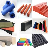 China NBR Silicone EPDM Foam Tube in White Color and Density 0.6-0.9 g/cc for Industrial for sale