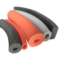 China NBR Silicone EPDM Foam Tube in White Color and Density 0.6-0.9 g/cc for Industrial for sale