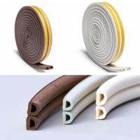 China Door Seal D-Type Strip Weather Stripping for Self Adhesive Foam Doors and Windows for sale