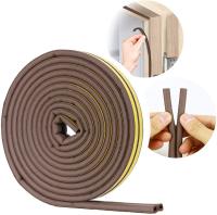 China Door Seal D-Type Strip Weather Stripping for Self Adhesive Foam Doors and Windows for sale
