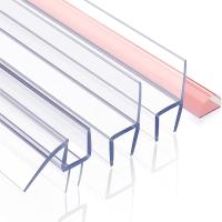 China Adjustable Magnetic Shower Glass Door Seal Strip Perfect for Bathroom Office and Hotel for sale