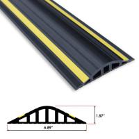 China Waterproof Garage Door Threshold Weather Seal Strip Flood Barrier Door Floor Bottom Rubber Seal for sale