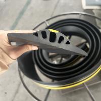 China Waterproof Garage Door Threshold Weather Seal Strip Flood Barrier Door Floor Bottom Rubber Seal for sale