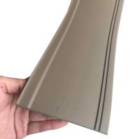 China EPDM Rubber Baseboard PVC Skirting Trim Molding Scratch Resistant and Easy to Install for sale