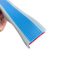 China Non Slip Rubber Stair Nosing Edge Trim Strips For Interior Exterior Decoration for sale