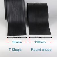 China Black XL U Bottom O Ring Weather Seal 17.5*4cm or Customized for Garage Guardian for sale