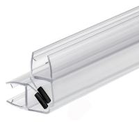 China 20-90 Shore Hardness Waterproof Shower Door Sealing Strips for Customized Glass Doors for sale