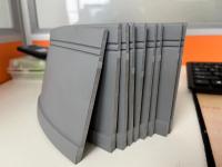 China Scratch Resistant PVC Skirting Trim Molding for Flexible Vinyl Baseboard 4