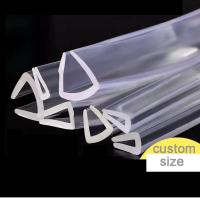 China Transparent Car Door Edge Clear U Shape Glass Edge Trim Protector for Welding Service for sale