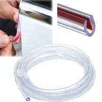 China Transparent Car Door Edge Clear U Shape Glass Edge Trim Protector for Welding Service for sale