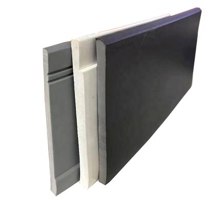 China Vinyl Flooring Skirting Boards with Cutting Service and Scratch Resistant Feature for sale
