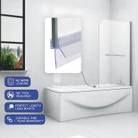 China Screen Door Seal Strip For Bathroom Shower Door Cutting Service with Waterproof Strip for sale