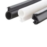 China Cutting Service Slot PVC TPE Silicone Rubber Wood Door or Window Bulb Weatherseal Manufacture for sale