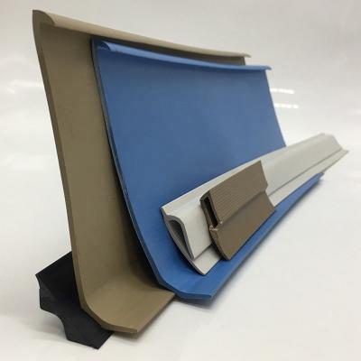China Flexible PVC Cove Former Versatile and Affordable Skirting Board with Capping Strip for sale