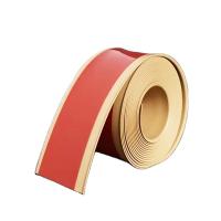China Flexible Baseboard Molding Trim 4 Inch x 20 Feet Extrusion Process Glossy Finish for sale