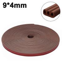 China Customized Silicone Rubber Multi-hole Design Weather Strip for Door Sealing Solutions for sale