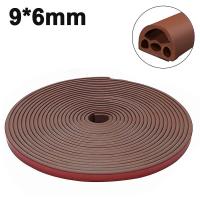 China Customized Silicone Rubber Multi-hole Design Weather Strip for Door Sealing Solutions for sale