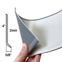 China Vinyl PVC Stick Baseboard Trim with ISO9001 and TPR Material for sale