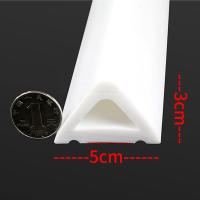 China Silicone Water Retaining Strip Collapsible Threshold for Shower Room and Bathroom for sale