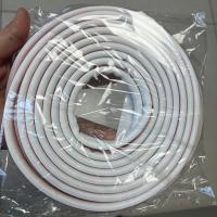 China Multi-hole Design Self-Adhesive Silicone Rubber Seal Strip 9*6mm for Sealing Solutions for sale
