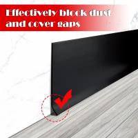 China 2'' to 6'' Terrazzo Flexible Baseboard Molding Trim Self-Adhesive Vinyl Wall Base for sale