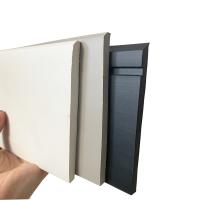 China Eco-friendly Flexible Rubber Wall Baseboard for Flooring Accessories in White Black Color for sale