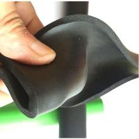 China Soft Cotton Hollow Protective Cover Insulation Rubber Foam Tube with Cord as Requested for sale