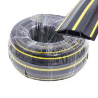 China Say Goodbye to Water and Debris with PVC Yellow Line Garage Door Threshold Sealing Strip for sale