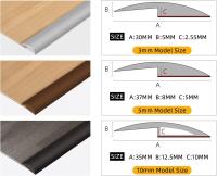 China Self Adhesive Edging Trim Strip For Carpet Floor Mats Black White for sale