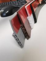 China Highly Popular Door Bottom Draft Stopper Sealing 50*5 mm Black White Color ISO/TS16949 for sale