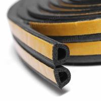 China Self-adhesive EPDM Rubber Foam Seal Strip for Door and Window Sealing Gap 1-20mm for sale