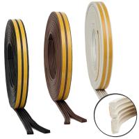 China Self-adhesive EPDM Rubber Foam Seal Strip for Door and Window Sealing Gap 1-20mm for sale