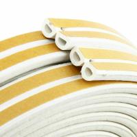 China Self-adhesive EPDM Rubber Foam Seal Strip for Door and Window Sealing Gap 1-20mm for sale